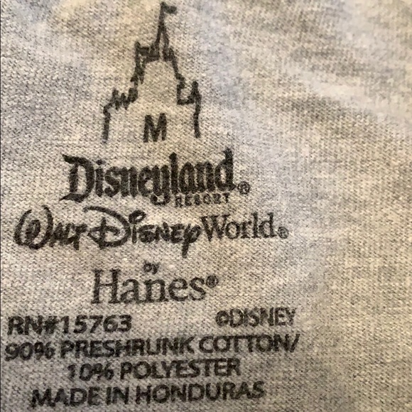 Disney | Shirts | Disney Mickey Mouse Front And Back Graphic Tee Med ...